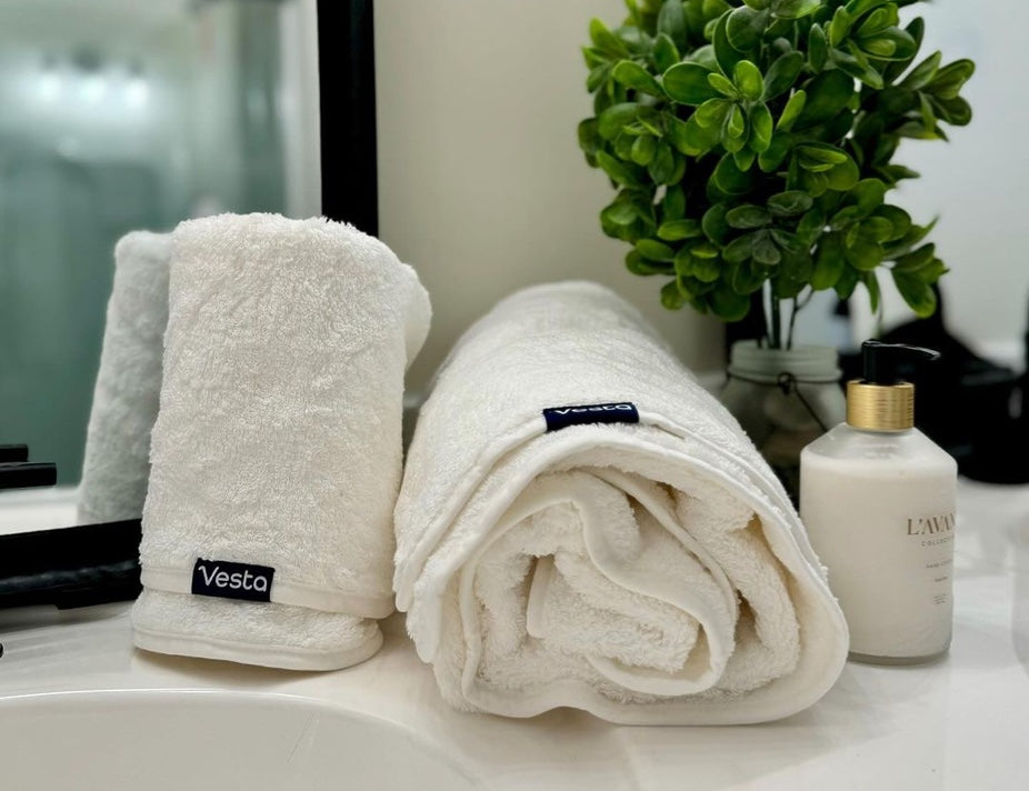 Bath | Sustainable Duvets, Sheets and Pillows By Vesta