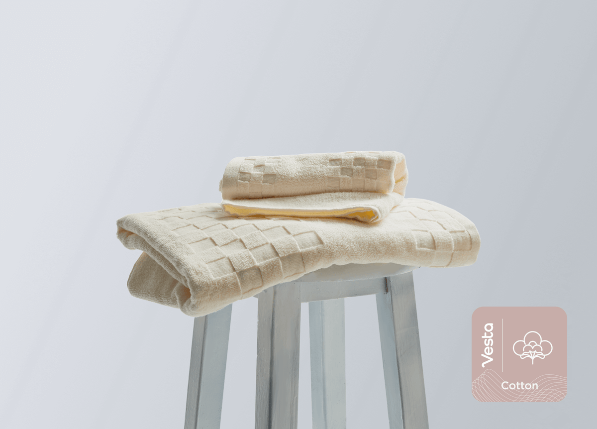 Geometric Fast-Drying Turkish Cotton Towel Set | Sustainable Duvets ...