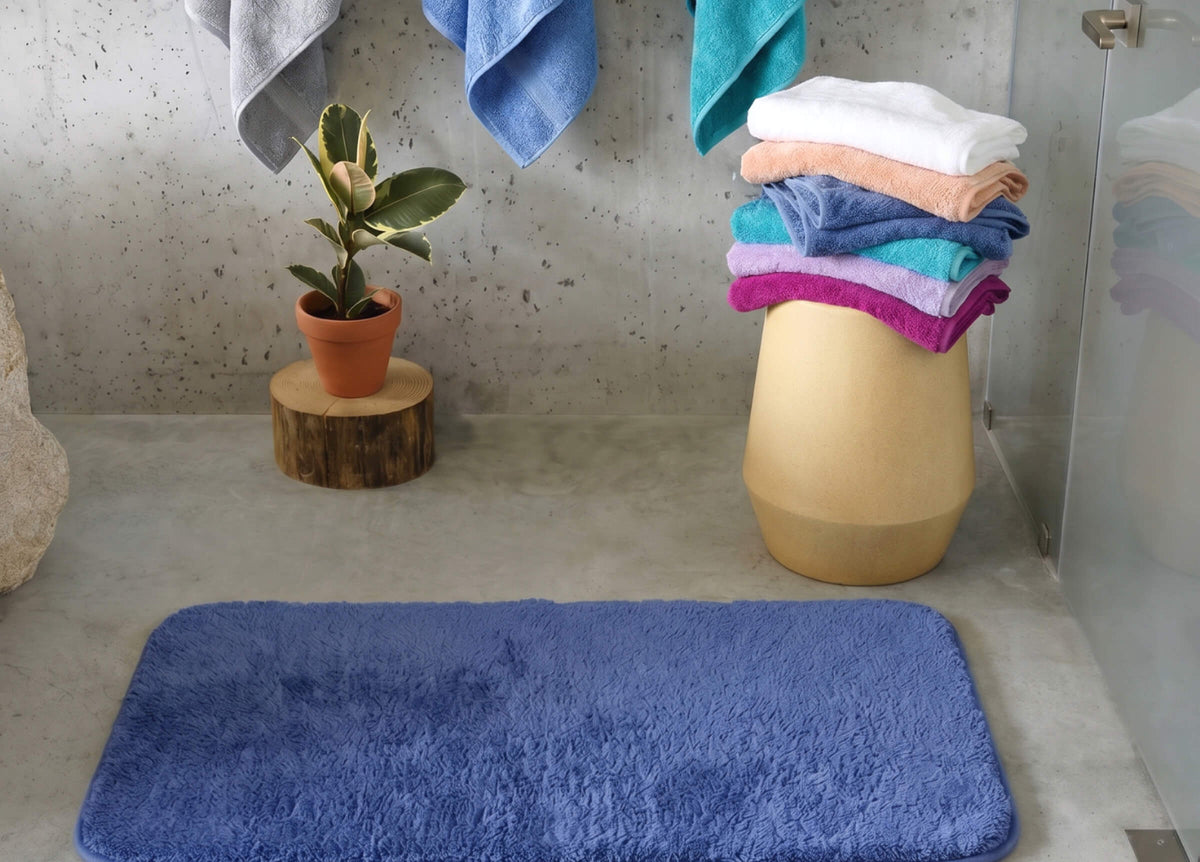 Plush Bath Rug | Sustainable Duvets, Sheets and Pillows By Vesta